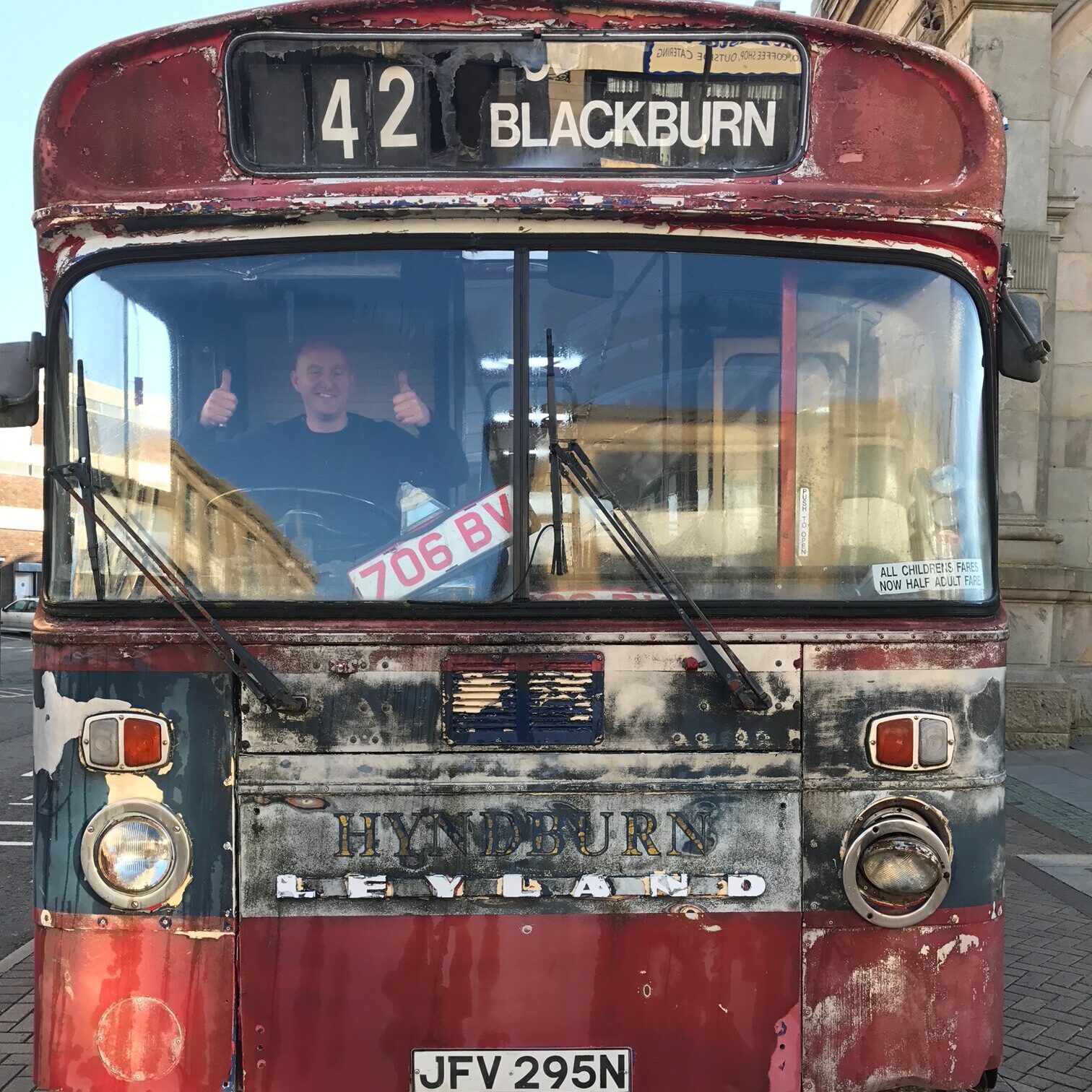 Please help us to return the Accrington Pals Bus to its former glory ...